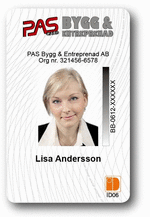 RFID-kort från PAS Card - först med att klara de nya ID-kraven inom ...