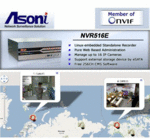 Asoni standalone 16 channel NVR with 10Tb storage | SecurityWorldMarket.com