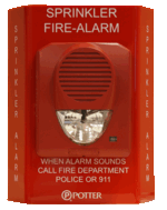 Potter releases two new sprinkler alarm strobe horns ...