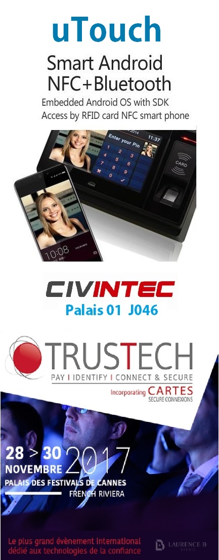 New generation Utouch access control via smart phones ...