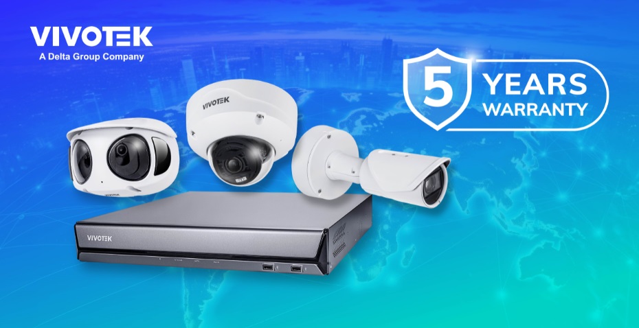 Vivotek introduces new global five year warranty | SecurityWorldMarket.com