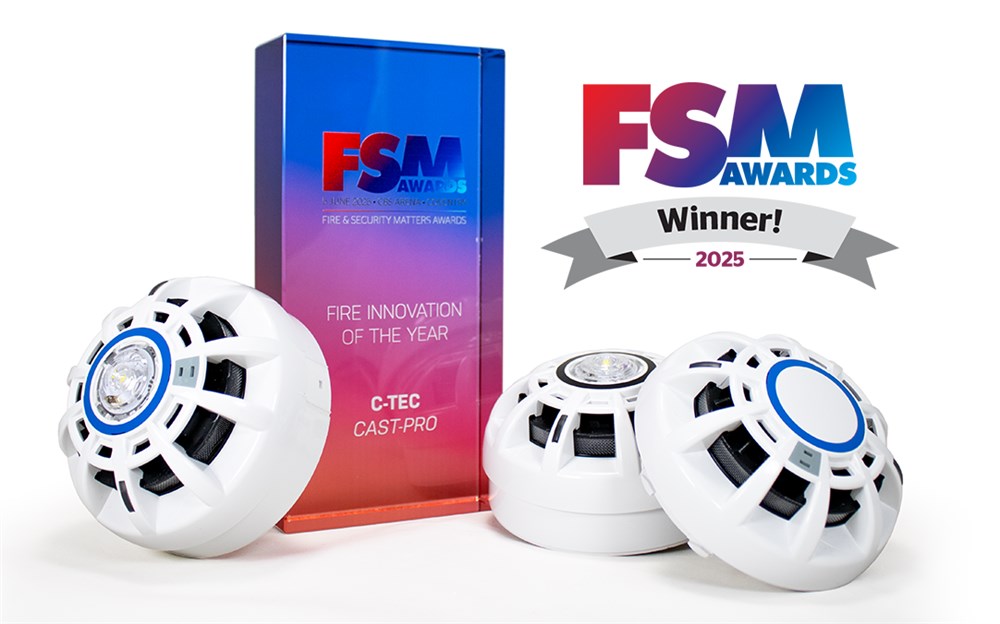 C-Tec wins fire innovation of the year award | SecurityWorldMarket.com