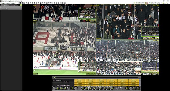 Football stadium gains 100% control of security with Dallmeier ...