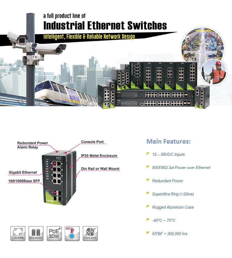 OT Systems unveils IET industrial Ethernet switches ...