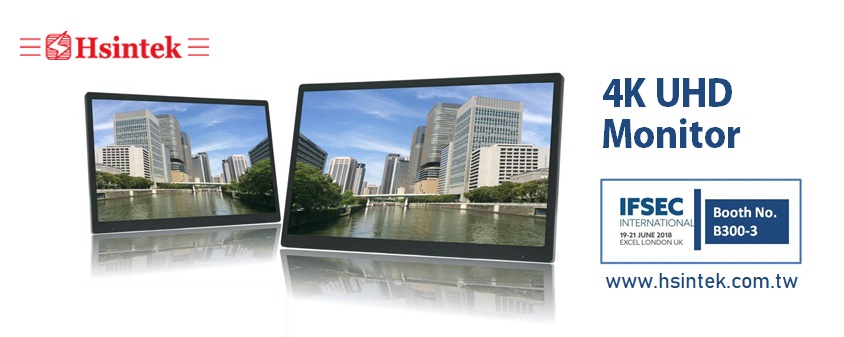 Hsintek to launch 4K UHD monitor for 4K2K surveillance display ...