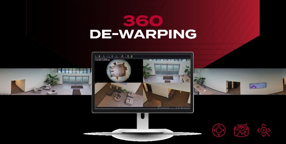 Vigil Cloud enhanced with 360 de-warping | SecurityWorldMarket.com