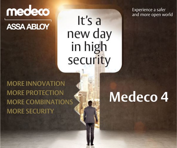 Medeco locking protects against physical attack | SecurityWorldMarket.com