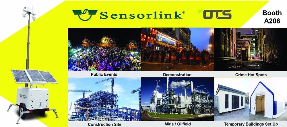 Sensorlink to show OT Systems CCTV Trailer at Ifsec SE Asia | SecurityWorldMarket.com