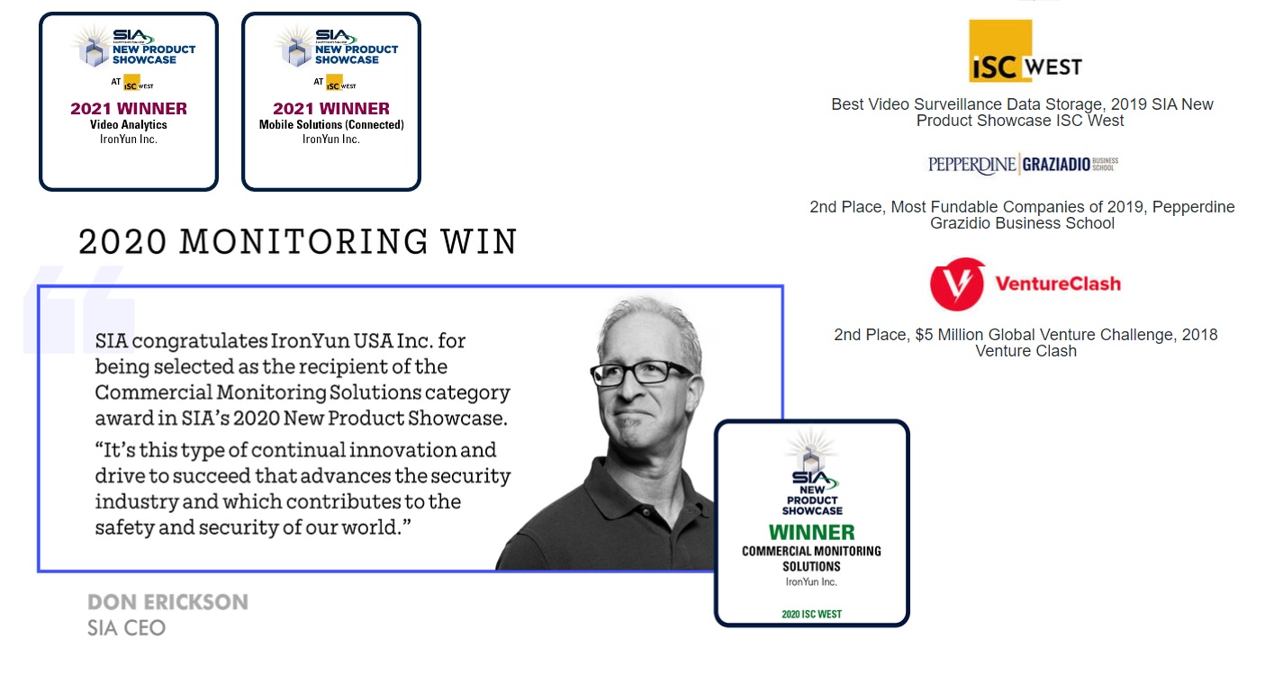 AI-embedded All-In-One Cloud Vision Platform from IronYun ...