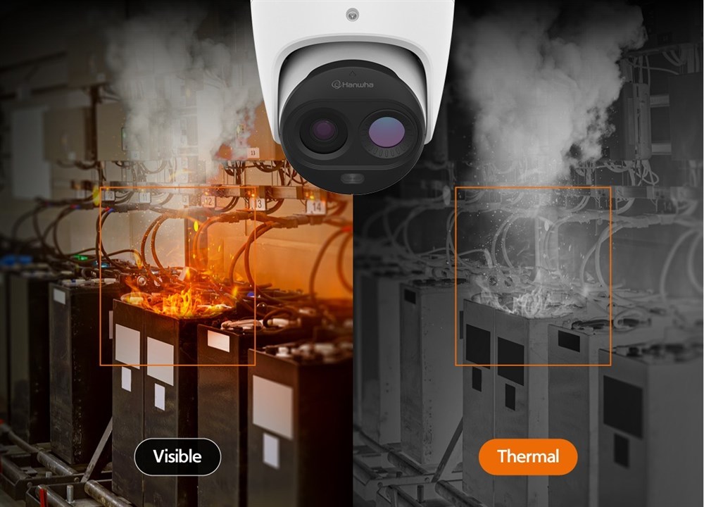 Hanwha unveils bi-spectrum early fire detection cameras ...
