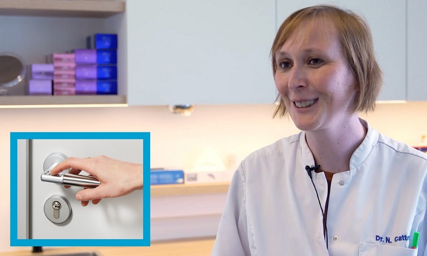 Clinic finds access, efficiency & privacy in simple locking handle ...