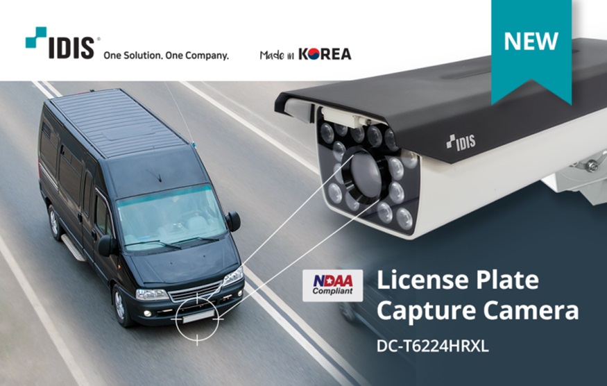 Idis launches license plate capture camera | SecurityWorldMarket.com