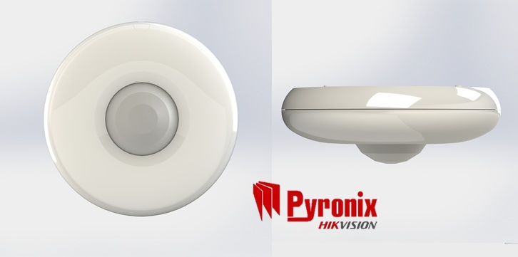 Pyronix new ceiling PIR for awkward installations | SecurityWorldMarket.com