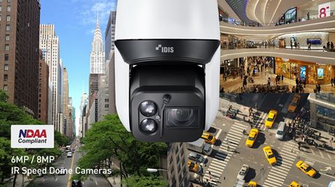 Idis releases latest generation 6MP/8MP PTZ cameras ...