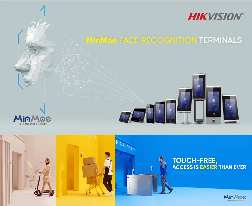 Hikvision biometric touch-free terminals for easy access ...