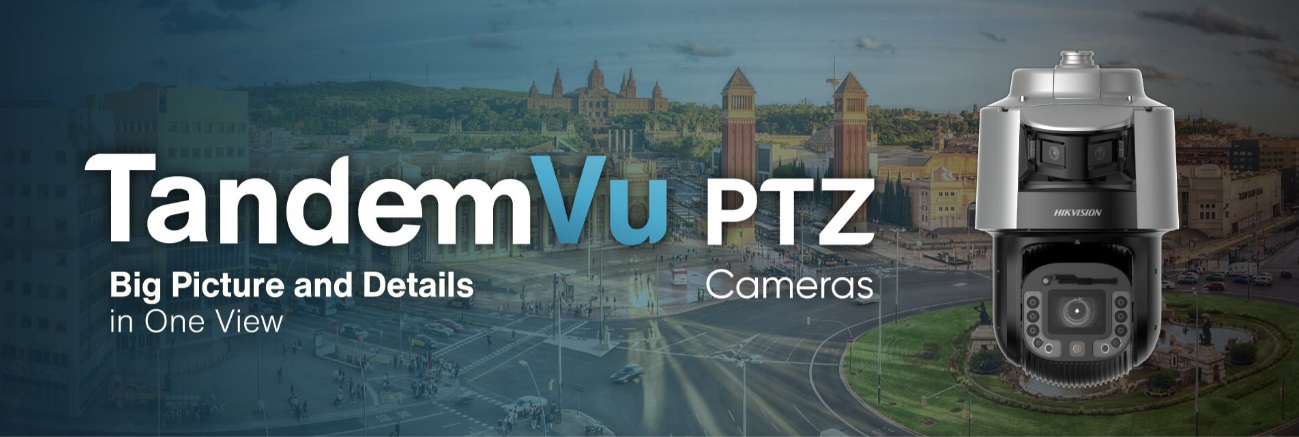Hikvision TandemVu: Featuring PTZ and bullet-camera in a single unit ...