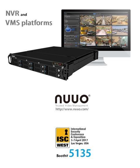 Nuuo intelligent NVR & VMS platforms at ISC West | SecurityWorldMarket.com