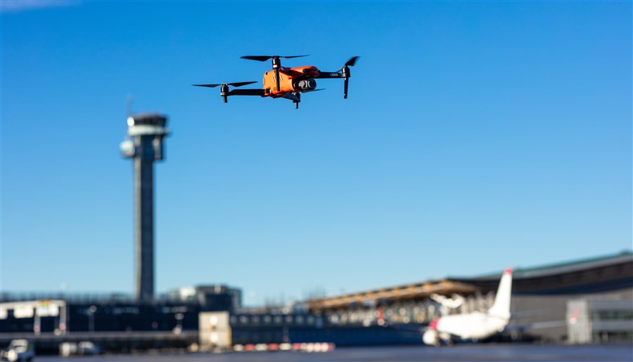 Avinor får viktig rolle for integrering av droner i luftrommet i Norge ...